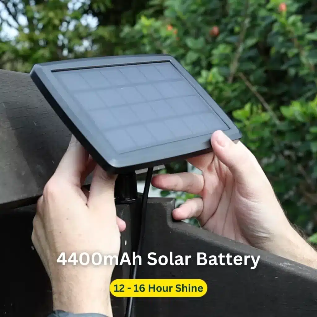 Solar 10m LED Heavy Duty Festoon String Lights