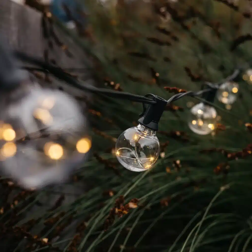 Solar 10m 25 Wire LED Classic String Lights