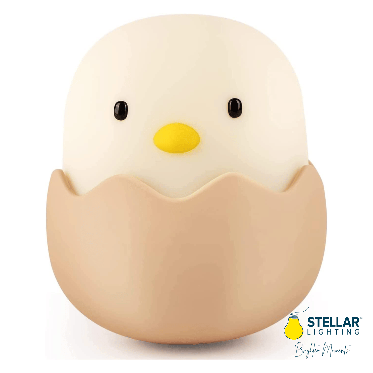 Night Light - Rechargeable LED Kids Egg with Soft Silicone