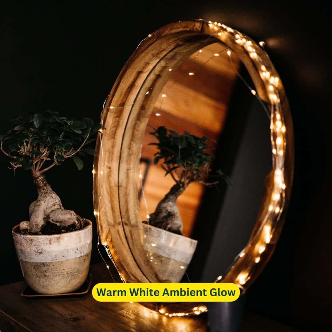 Solar 20m 200 LED Copper Wire Fairy Lights - Create Ambience
