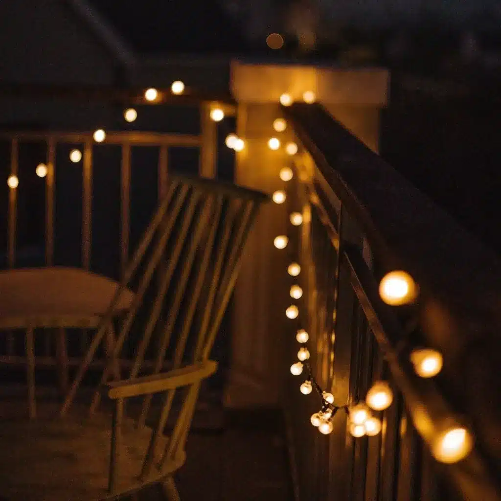 Solar 7m LED Bubble Ball Fairy Lights with 50 Bulbs