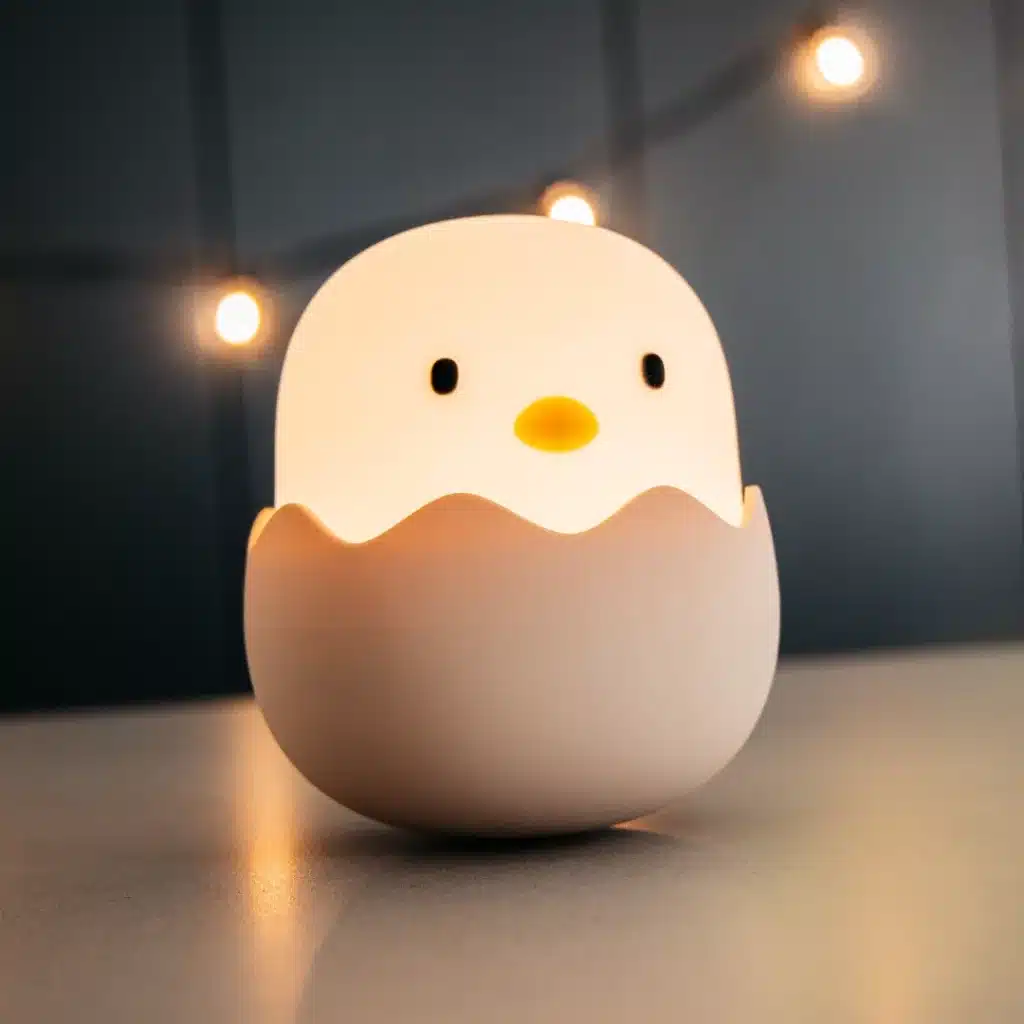 Night Light - Rechargeable LED Kids Egg with Soft Silicone