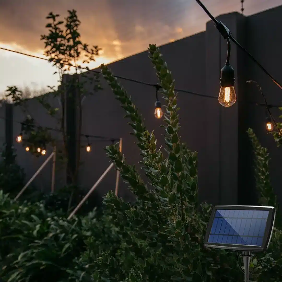 Solar 15m LED Drop String Lights - Perfect for your Garden