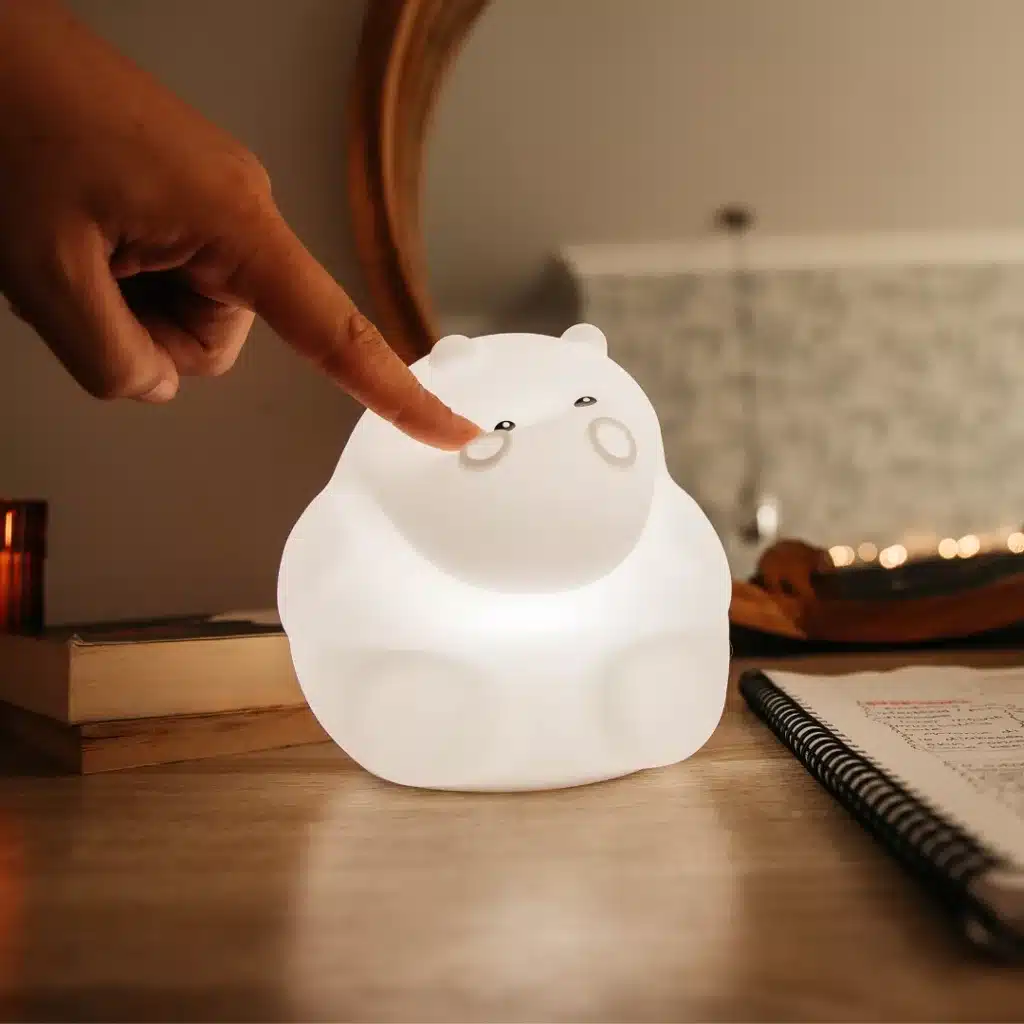 Night Light - Rechargeable LED Kids HIPPO