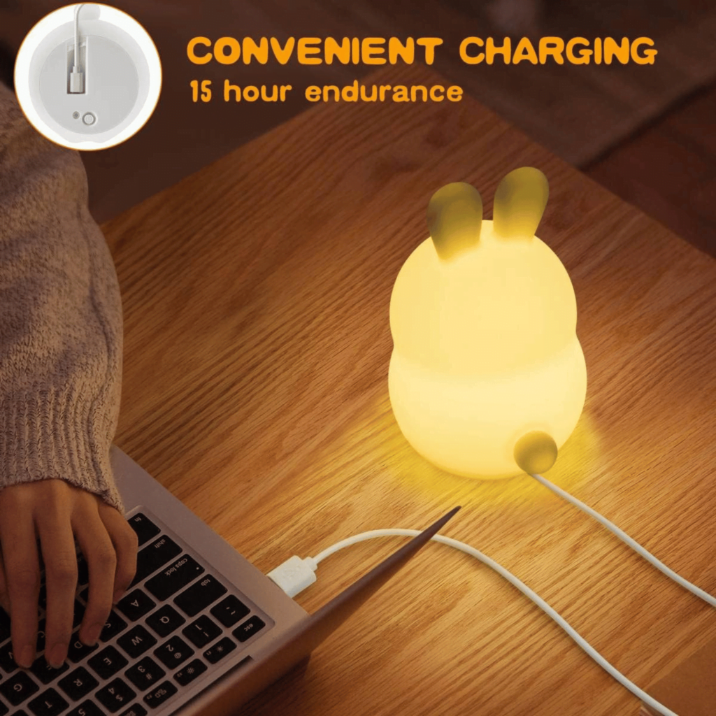 Night Light - Rechargeable LED Kid BUNNY