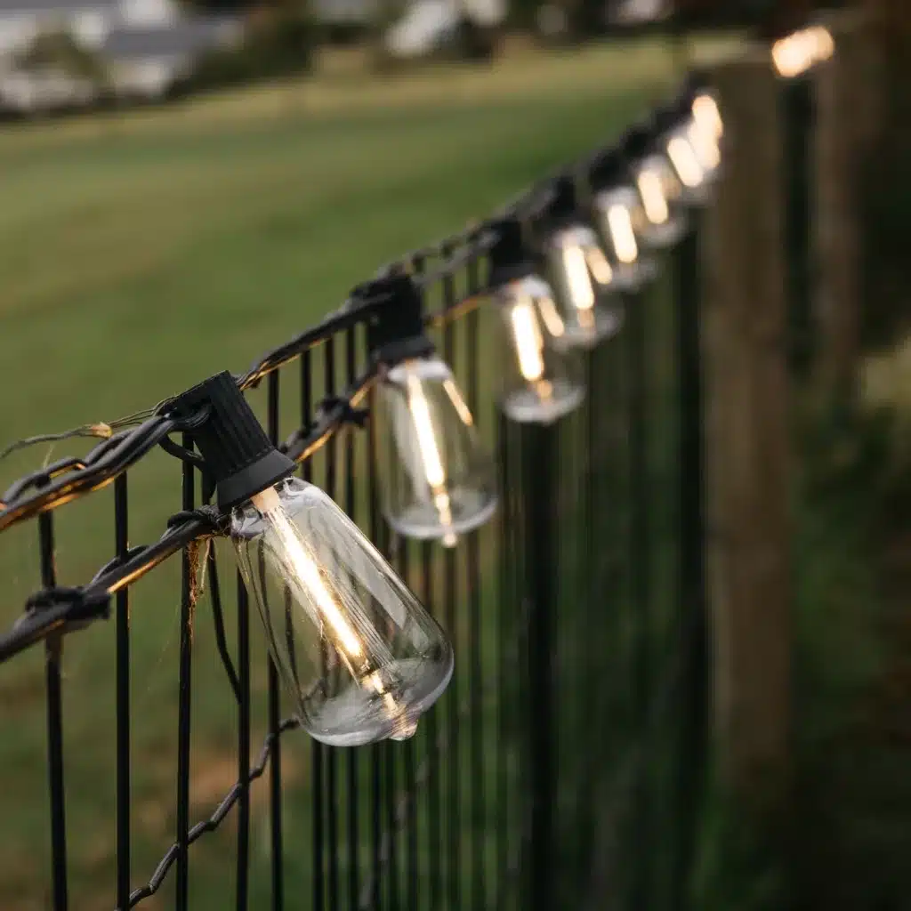 10m 25 Vintage LED Bulb String Lights For Your Garden