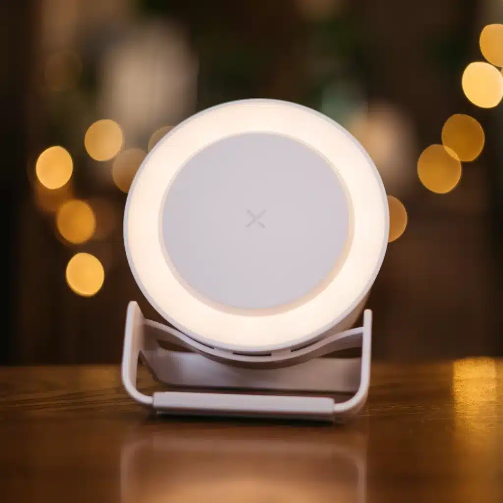 Wireless Phone Charger Bluetooth Speaker Night Light | White